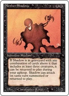 《冥界の影/Nether Shadow》[3ED] 黒R – HobbyShopTOM MTG&FaB専門通販